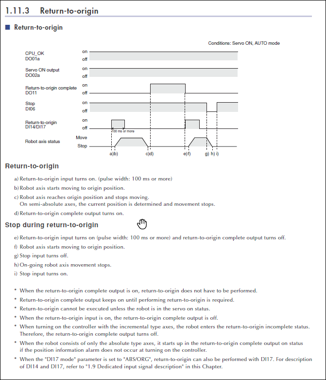 RCX340: Are there timing charts? – Yamaha Robotics Support